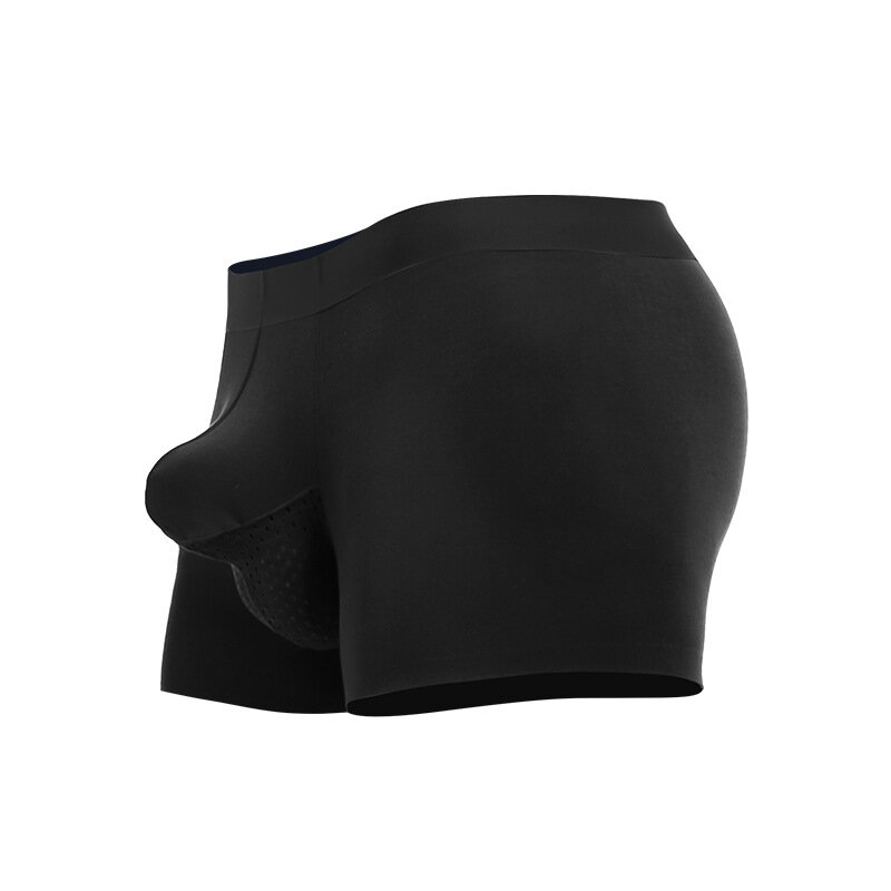 Трусы-боксеры, мужские, с венозным носиком слона, размер XXL, черные