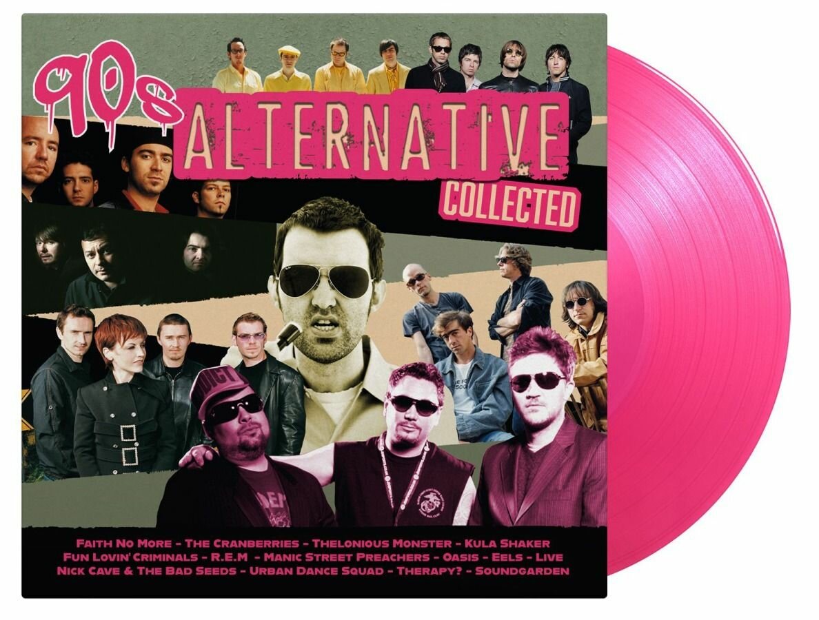 Пластинка виниловая Various "90's Alternative Collected" 2LP (COLOURED)