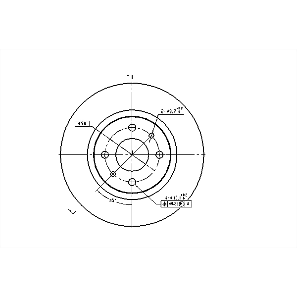 PATRON PBD1747 (0000060802029 / 0046554302 / 0060808872) диск тормозной передн alfa romeo: 145 94-99, 146 94-99,