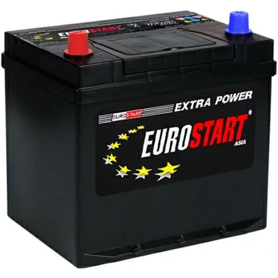 Аккумулятор Eurostart Extra Power Asia, 230x175x220, прямая полярность, 60 Ач