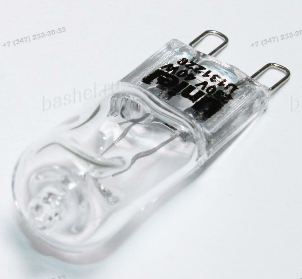 Лампа галогенная Uniel JCD G9 220V 40W матовая JCD-FR-40/G9