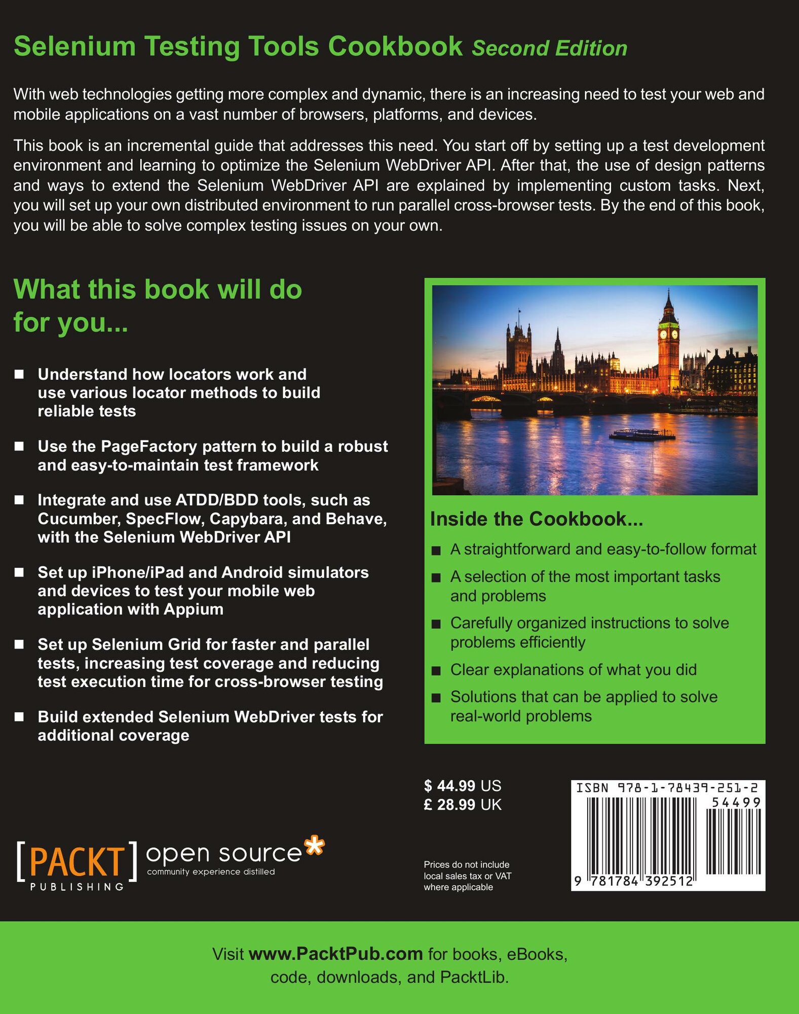 Selenium Testing Tools Cookbook — фото 1