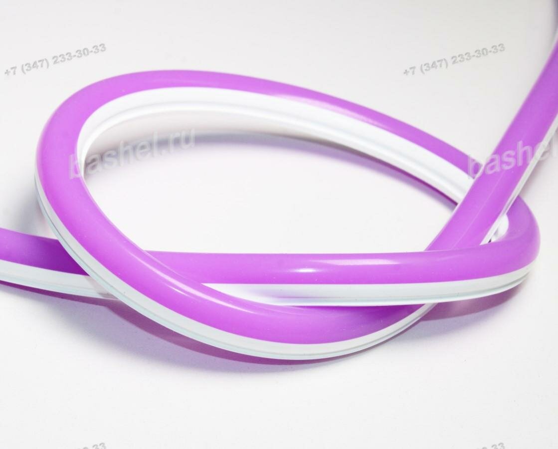 IC-SILICON-8mm Purple (для изготовления неоновых вывесок), Профиль силиконовый пурпурный