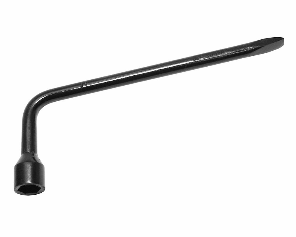 Ключ баллонный Г-образный 19мм 340 мм торцевой для снятия колес автомобиля Master 17221419-M балонник для колесных гаек и болтов 19мм