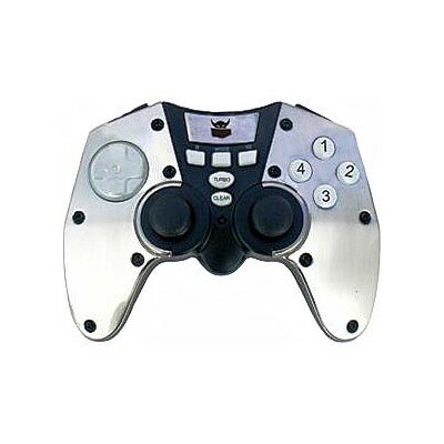 Джойстик WarriorBW-371 Stealth USB вибрация, датчик движения, 12 кнопок, 2 мини-стика