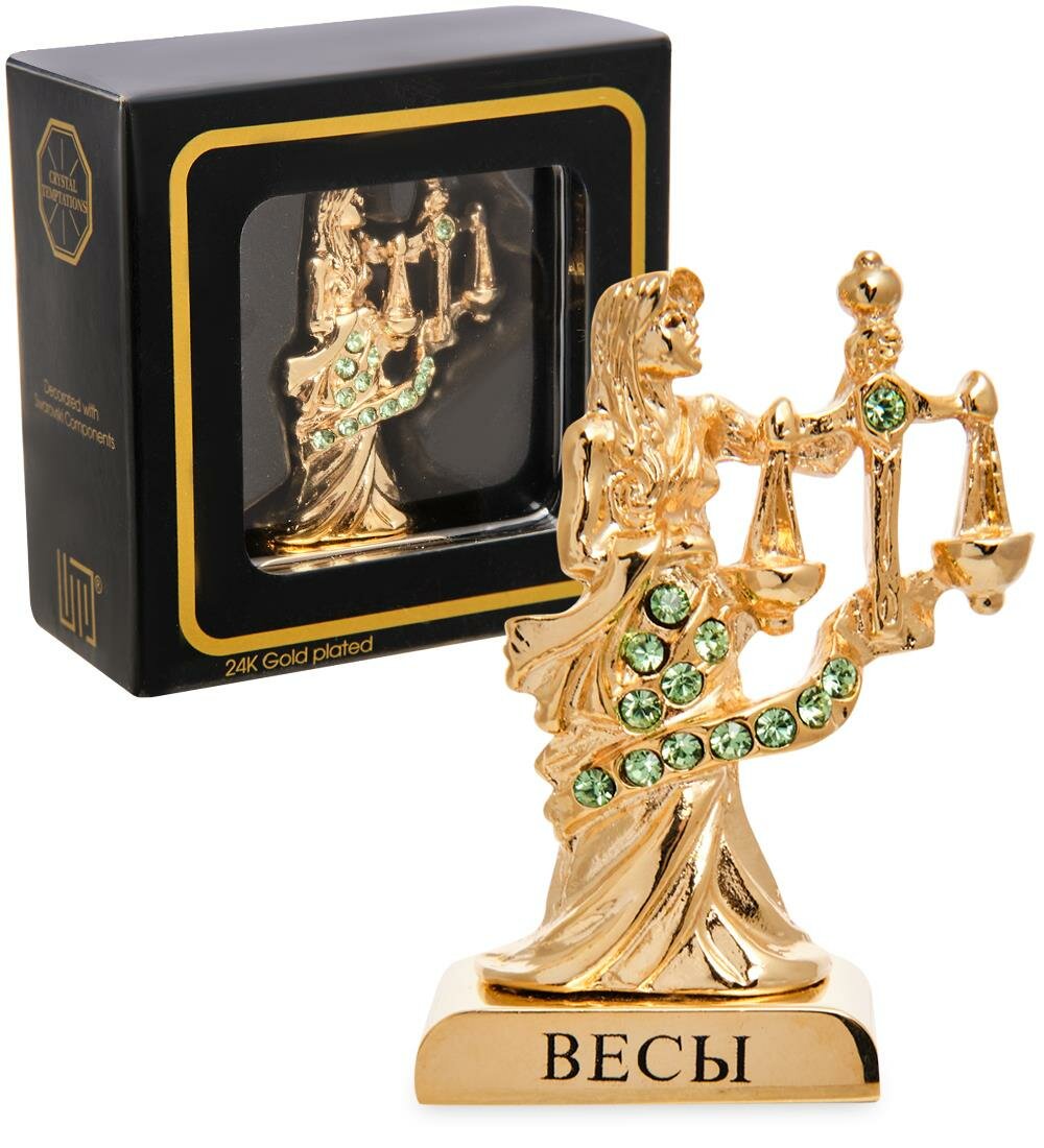 Фигурка Знак Зодиака - Весы A2100495 Crystal Temptations, Металл, кристалл