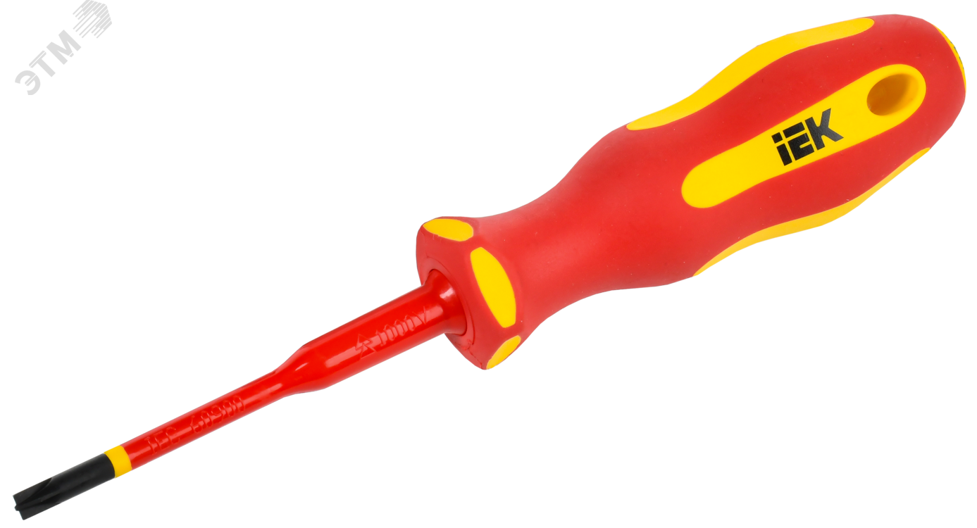Отвертка диэлектрическая SLIM PZ/SL1х80 Т2 ARMA2L 5 IEK A2L5-SC31-T2-ZS-10-080