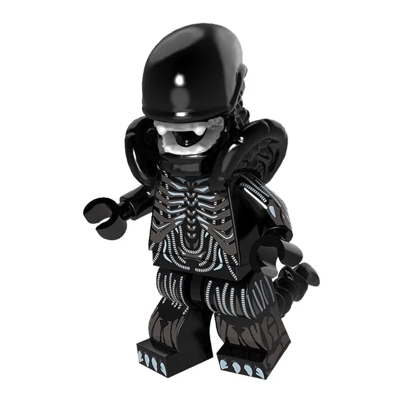 Лего Alien Xenomorph, черный