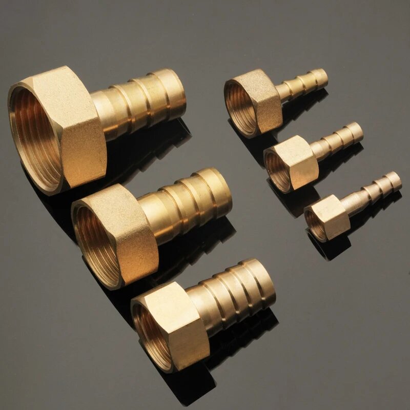 Латунный фитинг для труб, резьба M12X1.25, 8mm