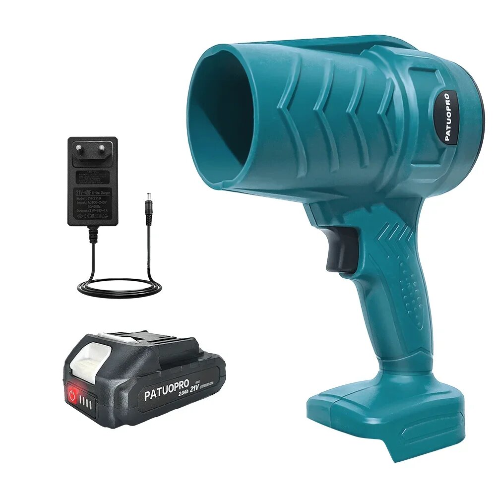 Воздуходувка PATUOPRO для аккумулятора Makita 18 В 1PC 2.0Ah Battery