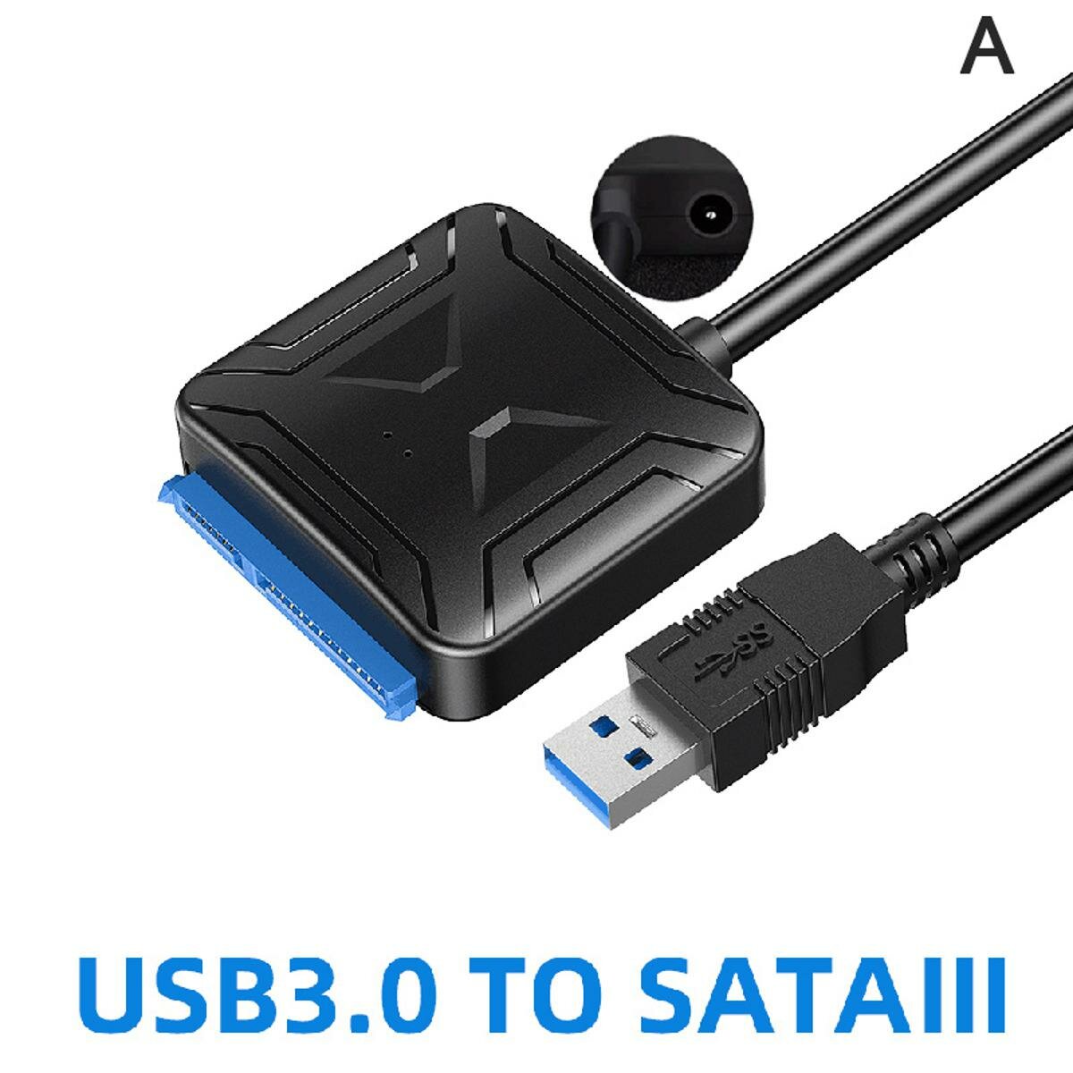 Кабель-адаптер USB 3.0 для жесткого диска Sata 3.5 2.5 для Samsung Seagate WD HDD SSD Jing