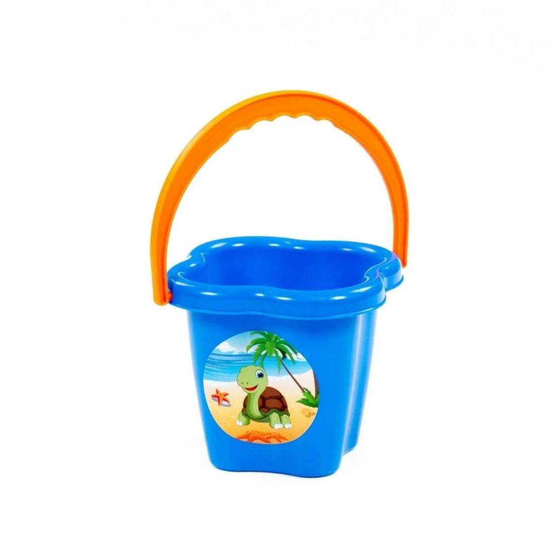 Ведро детское "Цветок", от 3 лет, пластик, цвет микс, Сима-ленд