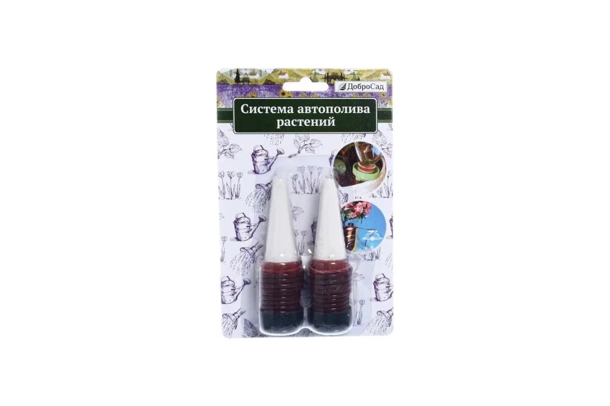 Добросад Система автополива с шлангом под внешнюю емкость, набор 2 шт 720-517