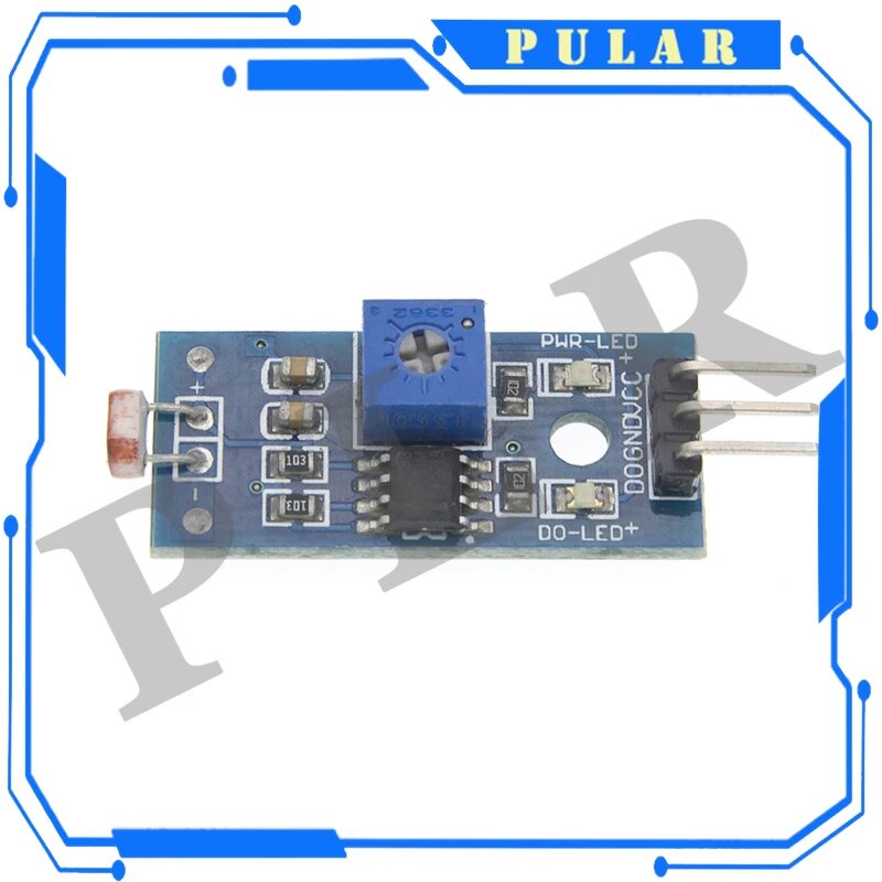 Датчик освещенности GL5516 LM393 для Arduino GL5516 Sensor Module