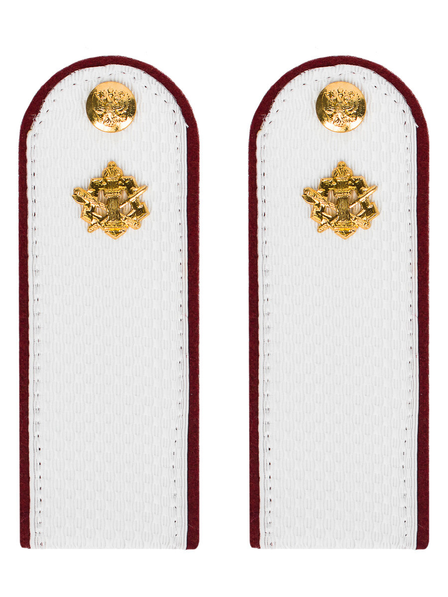 Погоны Фсин на рубашку Рядовой Картон цвет белый 14х5 см