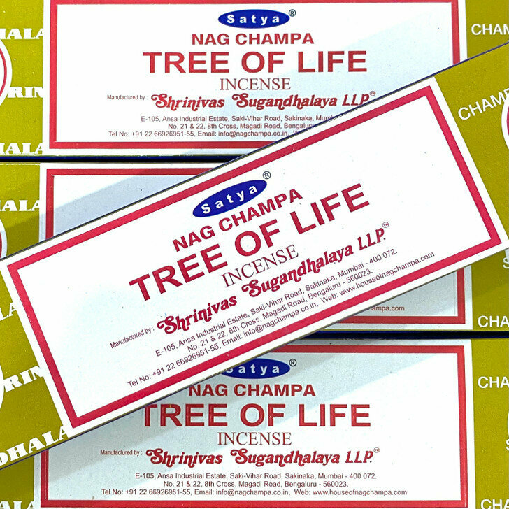 Дерево жизни аромапалочки благовония Сатья Tree of Life Satya 15 гр.