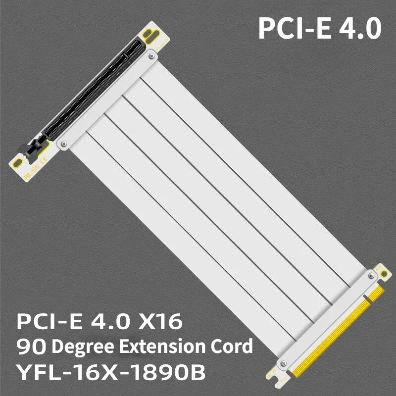Riser PCI-E 4.0 X16 90° ADT-Link 30cm — фото 1