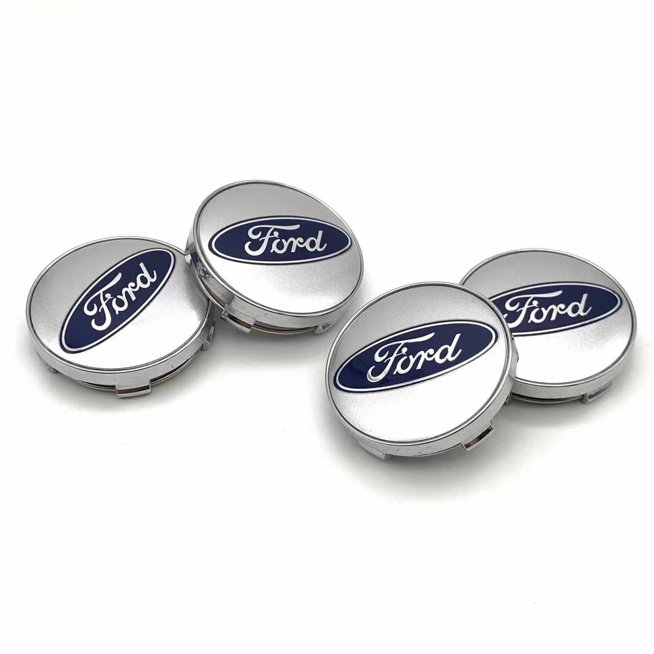 Колпачки заглушки на литые диски Ford 60/56/10 мм, 4 шт. На диск Форд влезут.