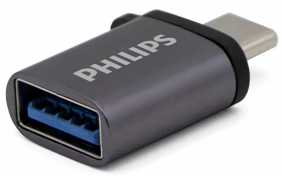 Адаптер-переxодник Philips USB-C male на USB 3.0 female (SWA3080)