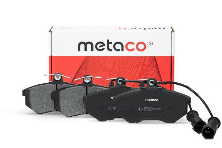 METACO 3000-079 Колодки тормозные передние к-кт