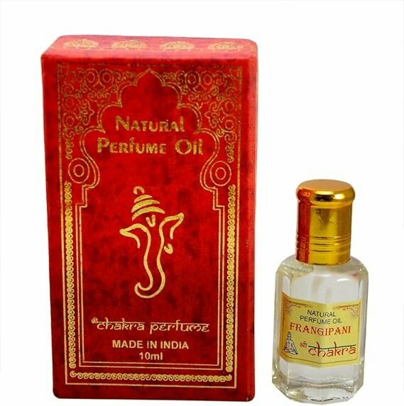 Масло эфирное Франжипани, Frangipani Chakra Perfume, 10 мл