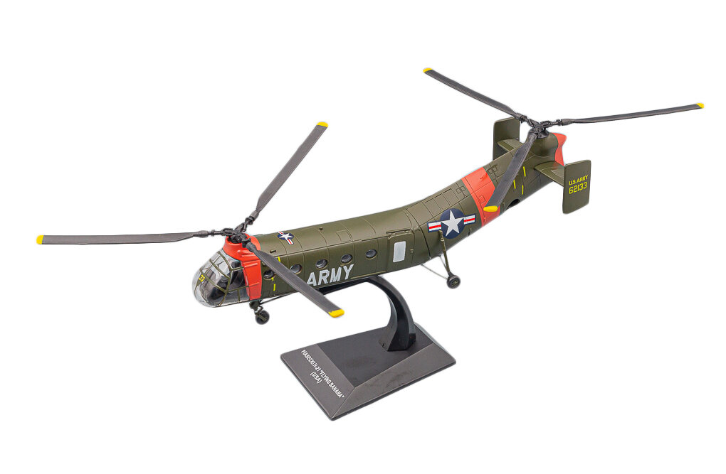 Модель коллекционная DEAGOSTINI Вертолет piasecki H-21 flying banana / пиасеки летающий банан