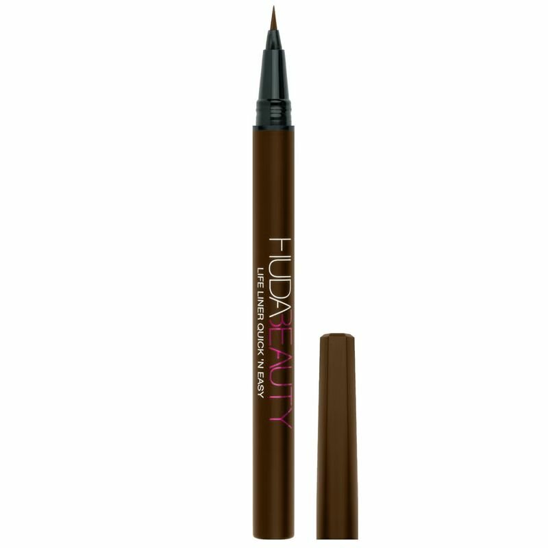 Huda Beauty Подводка для глаз Quick n Easy Precision Liquid Liner, 1 мл, коричневый