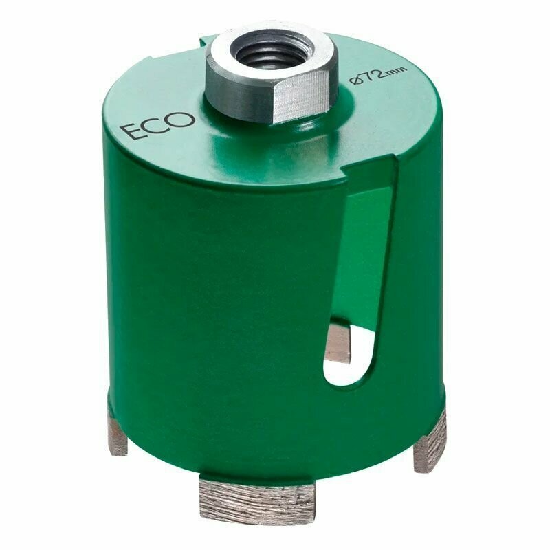 Алмазная коронка для подрозетников сухорез Eco 72 мм Дельта