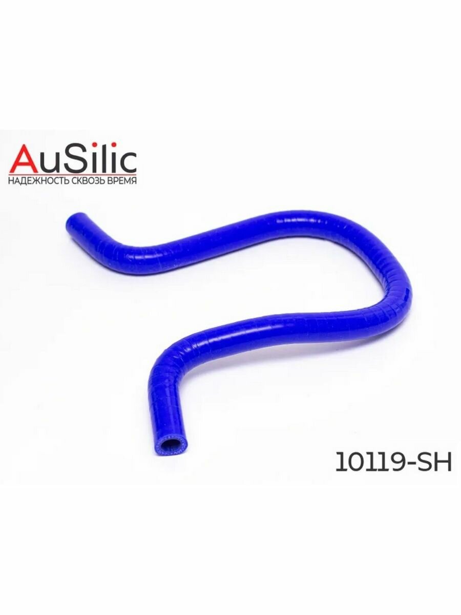 Силиконовый патрубок (шланг) отопителя отводящий для а/м Daewoo Nexia, Espero, AuSilic 10119SH