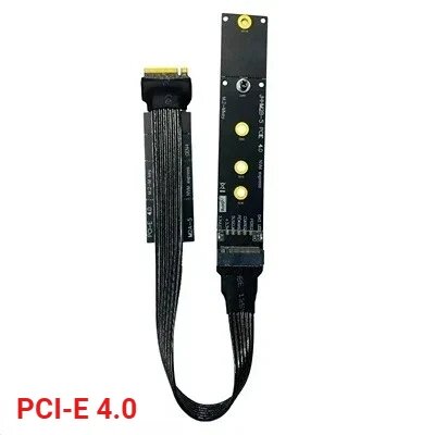 ADT-Link PCI-E Райзер M.2 NVMe 30CM, PCIE 4.0