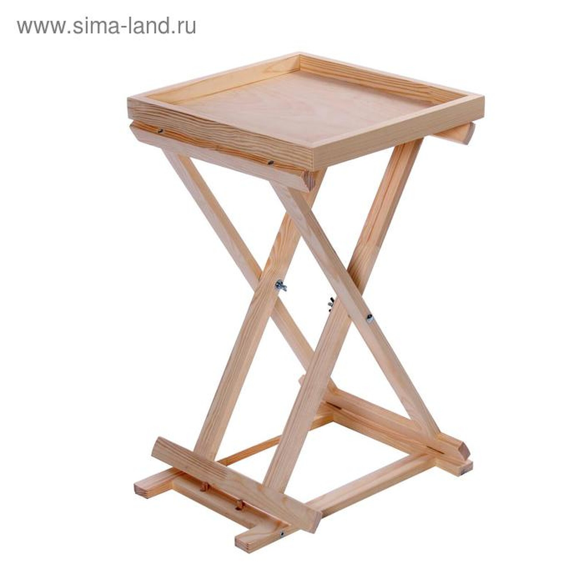 Столик для красок Calligrata, складной, дерево, 38 x 40 x 64 см