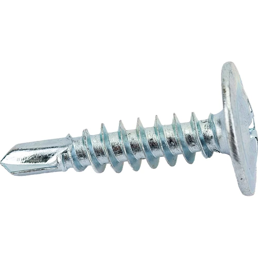 Металлсервис Саморез с прессшайбой 4,2x16 со сверлом, оцинк. 1000 шт. пакет 1244225