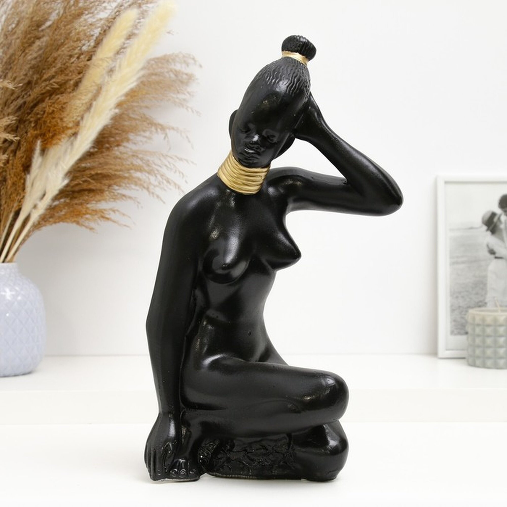 Фигура "Утро Африки" 14×17×36см