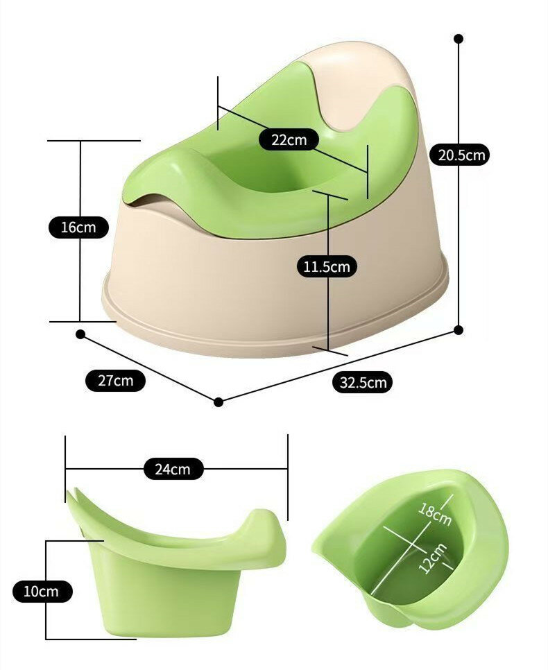 Children's toilet, non-slip children's potty chair, toilet training potty