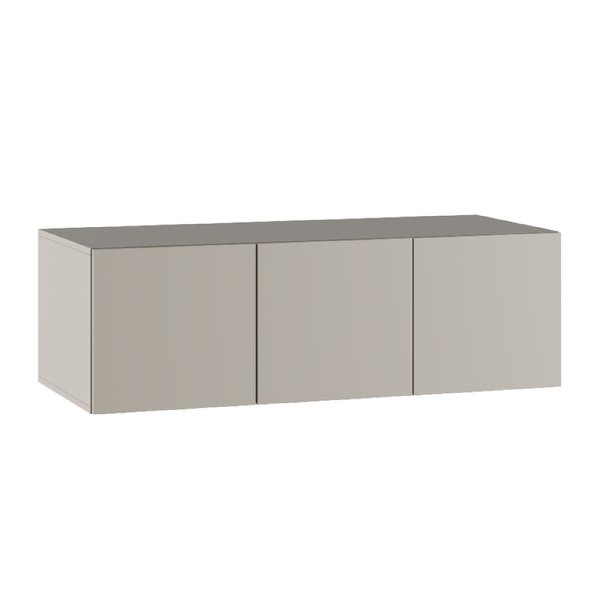 Шкаф-антресоль для трехстворчатого шкафа Бруно, 1200х505х384, Кашемир 10865151