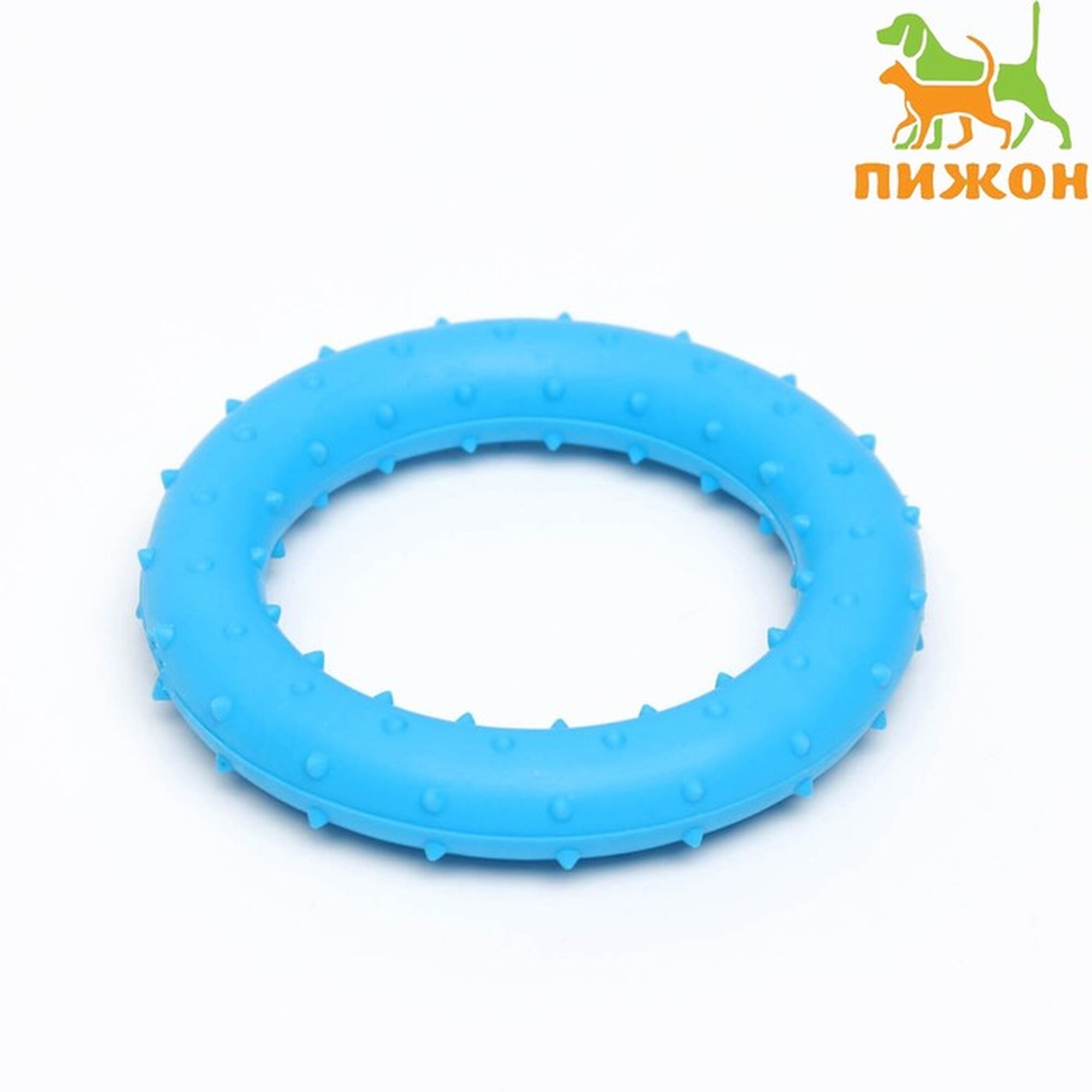 Игрушка жевательная Пижон "Кольцо", для собак, суперпрочная, 8 см