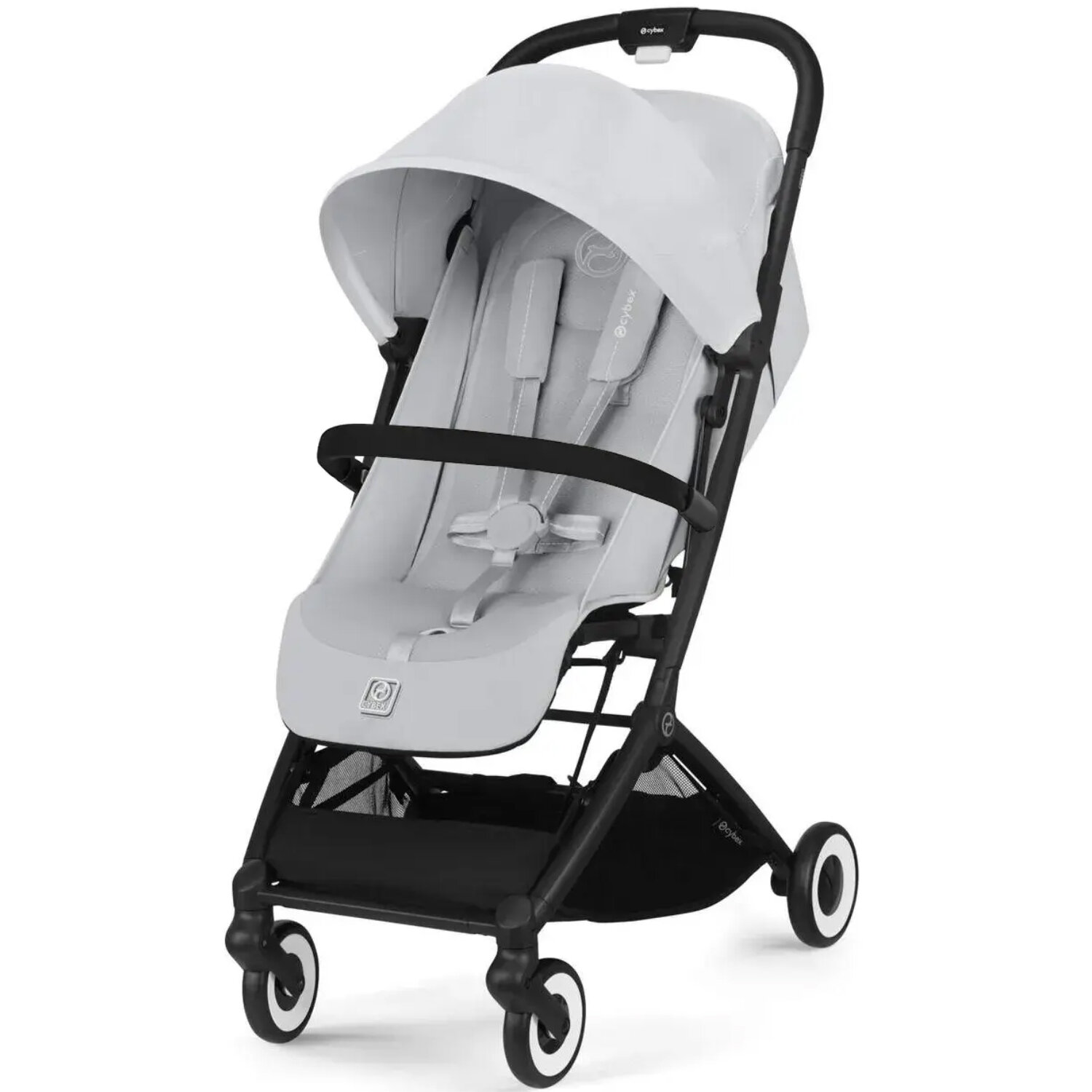 Коляска прогулочная Cybex Orfeo BLK Fog Grey с дождевиком и бампером