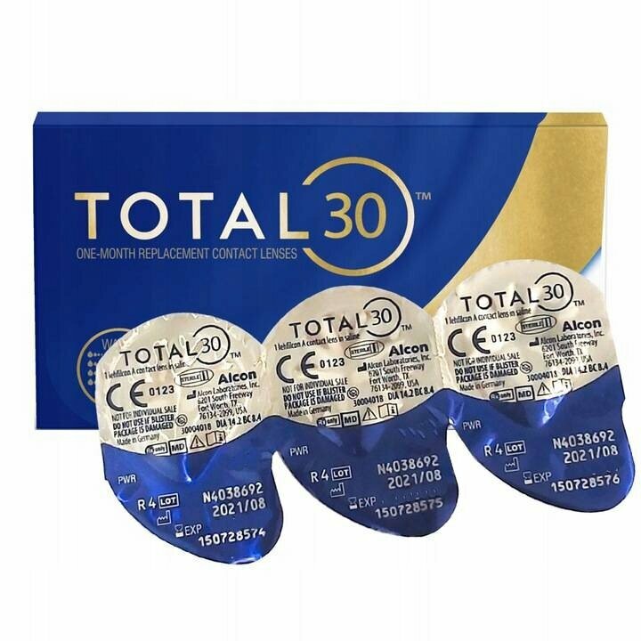 Контактные линзы Alcon TOTAL30 3 pk (BC 8.4; D -5.25)