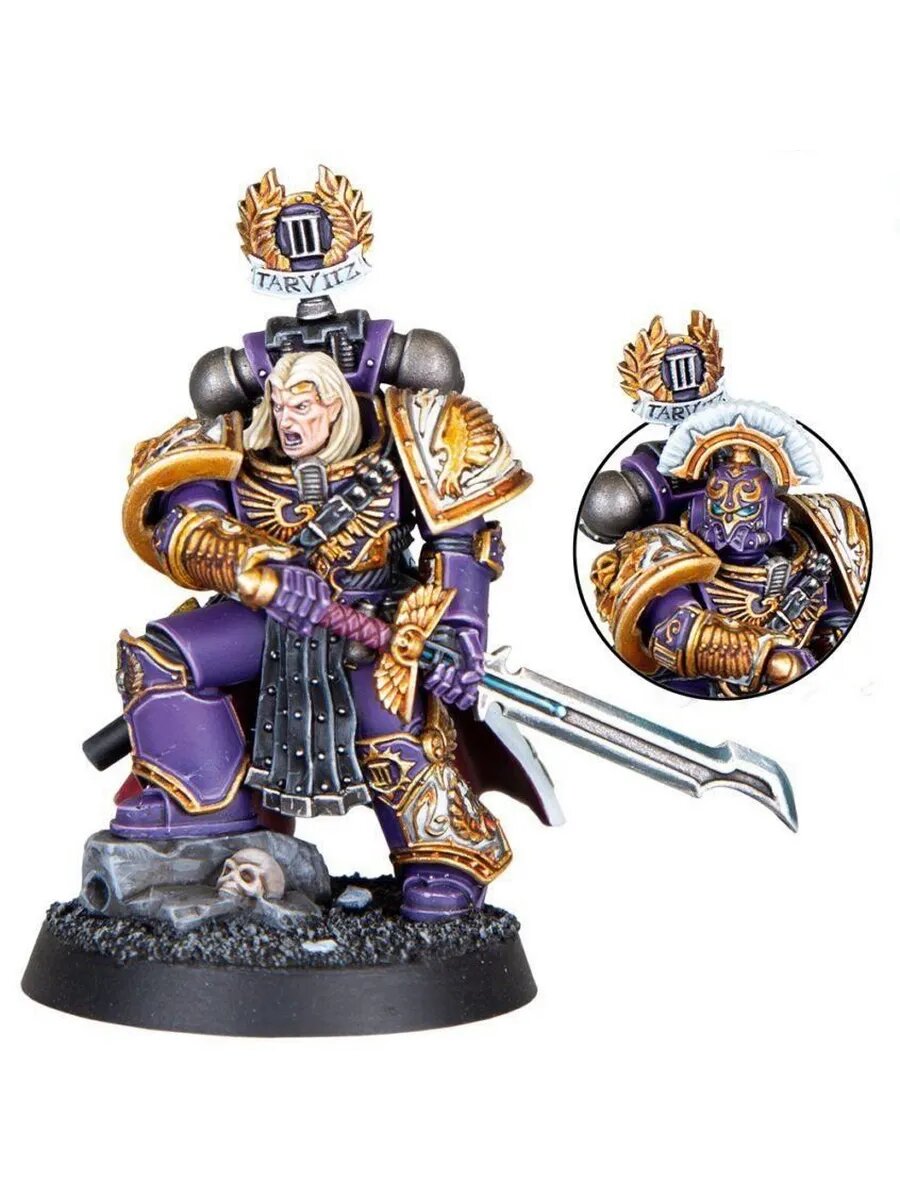 Миниатюра Warhammer 40000 - Саул Тарвиц ; Saul Tarvic