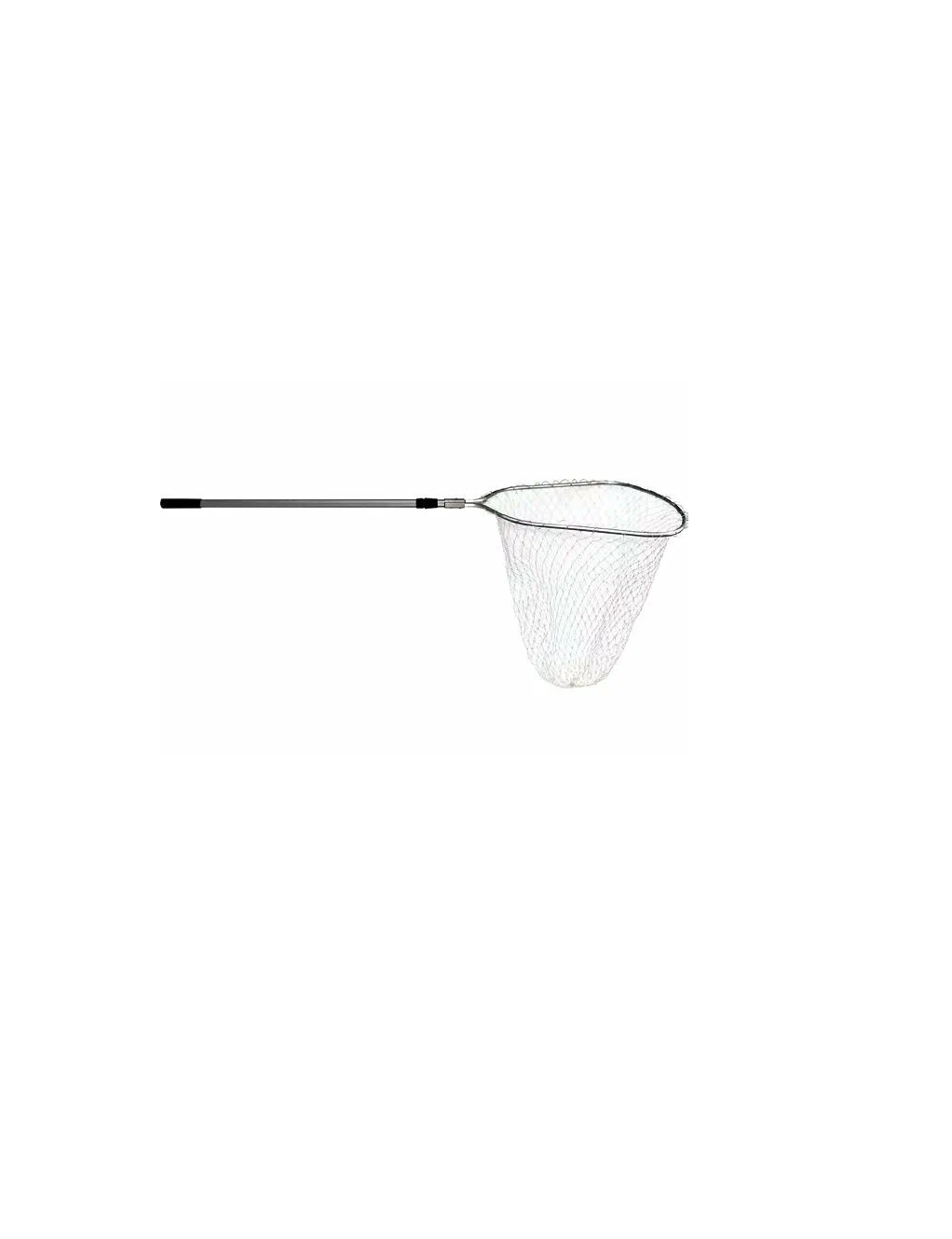Подсачек рыболовный ECOPRO с большой горловиной 70*60 см, рукоятка 2,3 м, EP-67060232, серебро