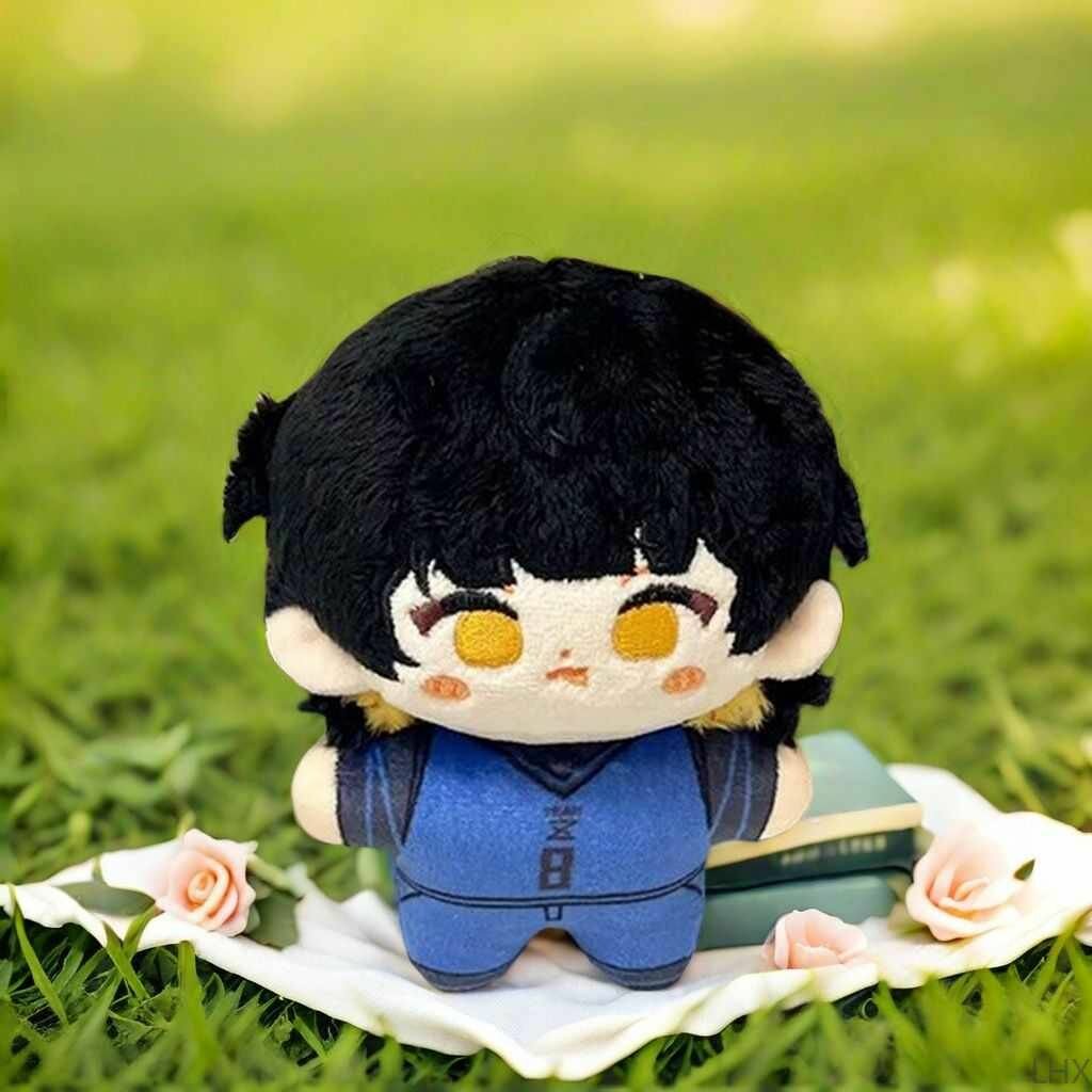 Аниме Мягкие Игрушки Синяя тюрьма: Блю Лок Мэгуру Батыра / Blue Lock Meguru Bachira Плюшевая Кукла Игрушка 12CM