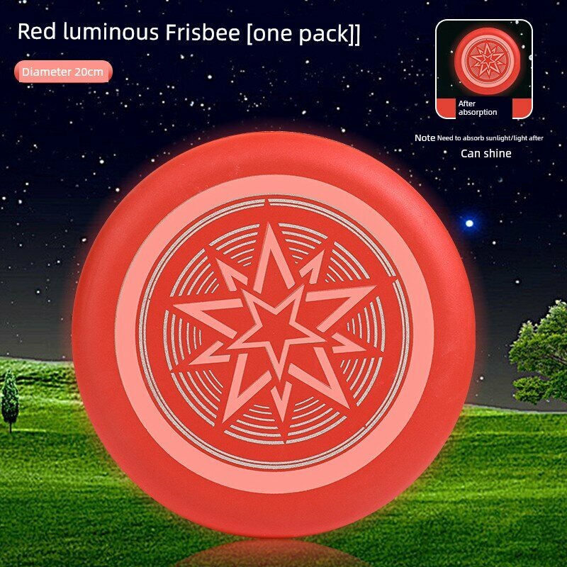 Светящийся летающий диск-бумеранг, мягкий бумеранг для детей, светящийся бумеранг, уличная игрушка для мальчиков