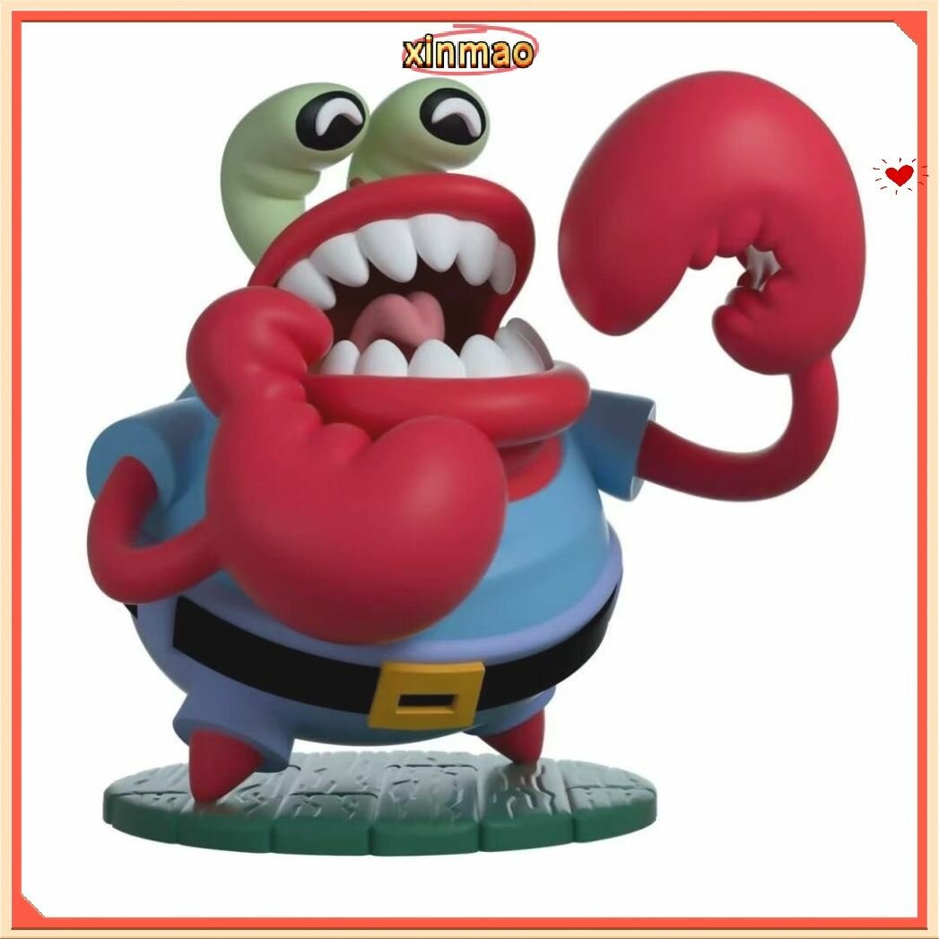 Youtooz: Choking Mr Krabs небольшие скульптуры, игровые коллекционные фигурки IP.