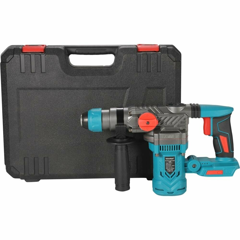 Перфоратор Heimerdinger LB305 Домашний 2-Режима (Сверло+Удар) 18V - Лёгкий Бесщеточный для Ремонта