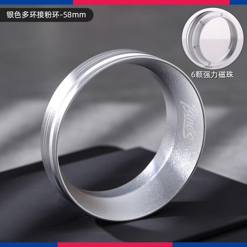 ⭐Магнитный уловитель порошка Bincoo для кофе, кольцо для кофемолки, ручка для эспрессо, антилетающий уловитель порошка 58 мм универсальный⭐