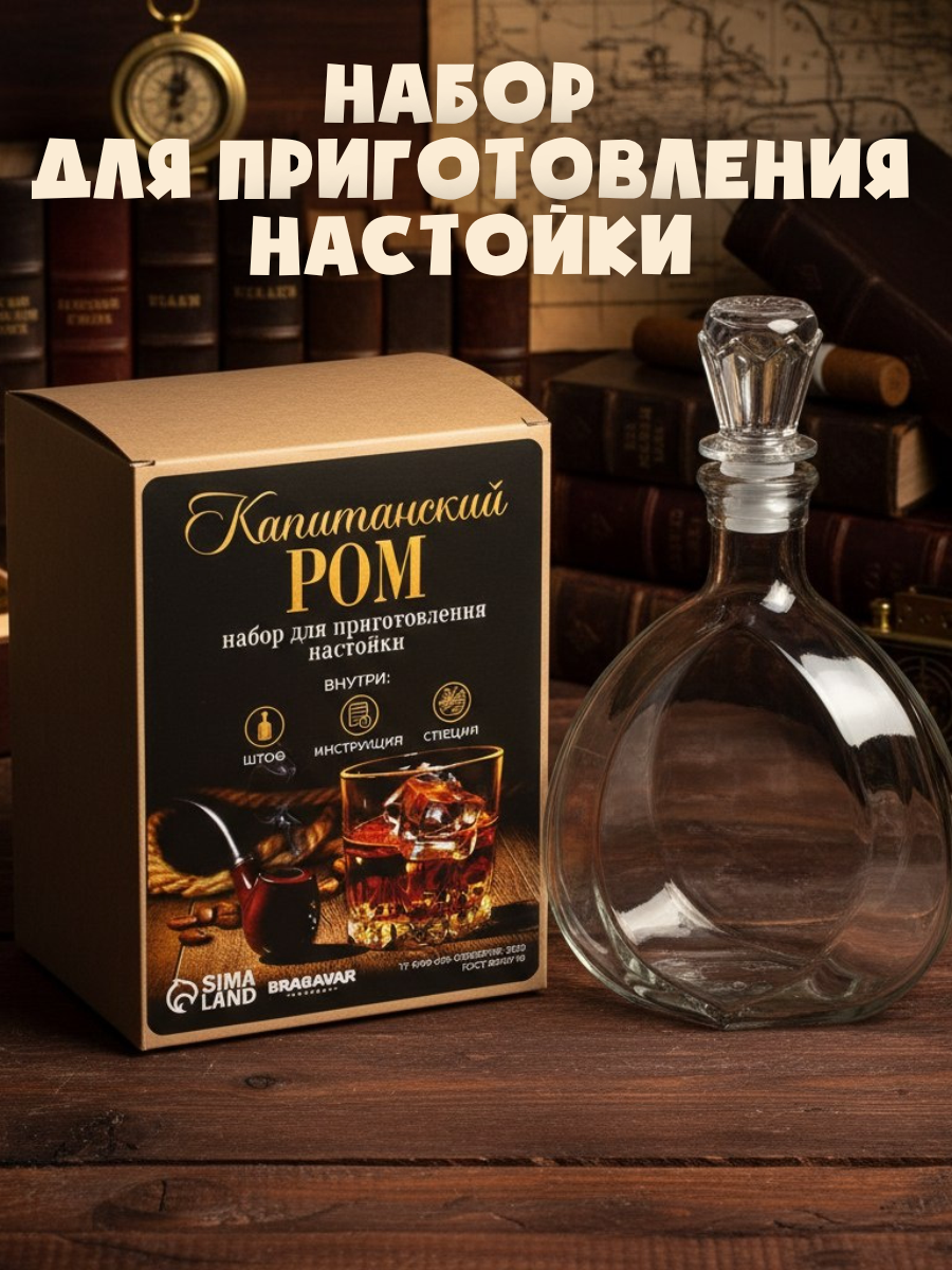 Подарочный набор Headbox "Настойки", для приготовления, в коробке