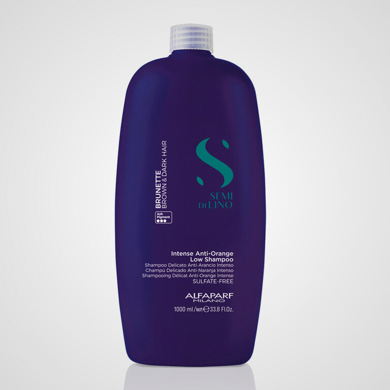 Шампунь интенсивно тонирующий анти-оранжевый 1000 мл ALFAPARF INTENSE ANTI - ORANGE LOW SHAMPOO Шампунь 1000 мл