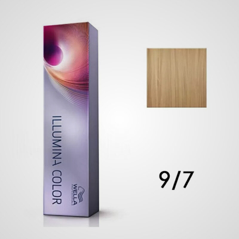 9/7 Стойкая крем краска Illumina 60мл WELLA Illumina color 9/7 Краска 60мл