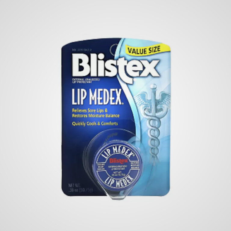 Бальзам для губ Medex с охлаждающим эффектом 10 гр BLISTEX Blistex Lip Medex Бальзам 10 гр