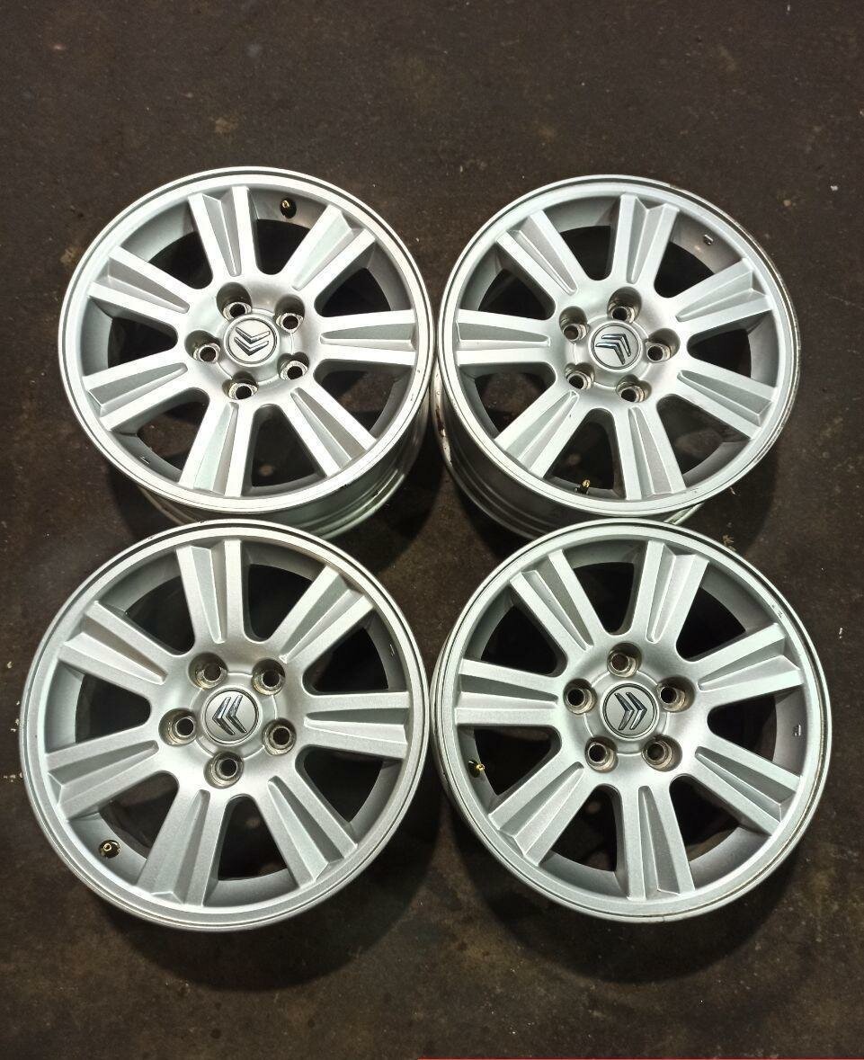 Колесные диски Citroën 16x6.5 PCD 5x114.3 D67.1 ET38 Серебристый (оригинал)